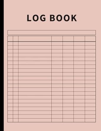 Amazon.com: Log Book: Large Multipurpose with 7 Columns to Track Daily ...