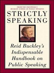 Strictly Speaking: Buckley, Reid: 9780071346108: Amazon.com: Books