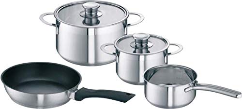 Buy Bosch Pot Set with Glass Lid - Suitable for Induction Hobs Online ...