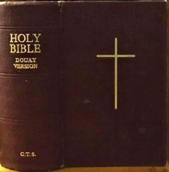 The Holy Bible, Douay Version: C.J. Peter: Amazon.com: Books
