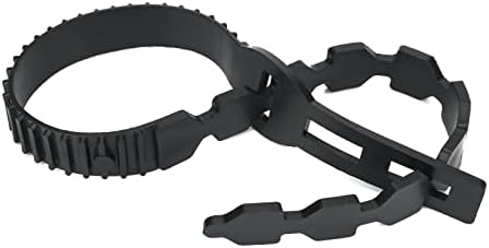 50cm Heavy Duty Soft Rubber Plant Interlocking Tree/Shrub Ties (4 ...