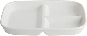 Amazon.co.jp: Household Divided Plates Household Ceramic Compartment ...
