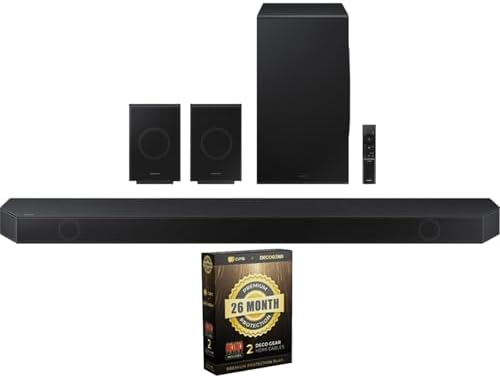 HWQ990D 11.1.4ch Wireless Sound Bar with Dolby Atmos & Amazon Alexa ...