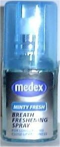 Medex (Minty Fresh) Breath Freshening Spray 20ml : Amazon.co.uk: Health ...
