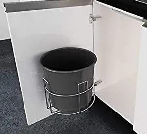 Hettich Stainless Steel Cargo Round Bin Holder : Amazon.in: Home & Kitchen