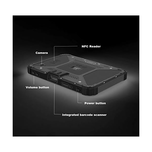 Ultra Rugged Android Tablet Barcode Scanner, 8-inch | with Zebra SE4750 ...