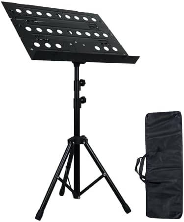 Mustang Orchestral Music Stand Professional Notation Stand Foldable ...
