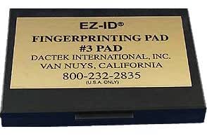 Fingerprint Pad for Roll Fingerprinting : Amazon.in: Home Improvement