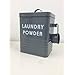 Vintage Retro Style Laundry Powder Tin In Slate Finish - Ideal For ...