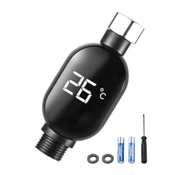 Shower Water Temperature Sensor - Water Temperature Sensor Gauge with ...