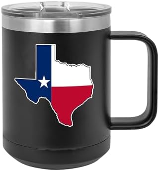 Amazon.com: Rogue River Tactical Texas State Flag Heavy Duty Stainless ...