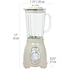 Amazon.com: Haden Power Blender, 1.75 Liter Glass Jug, High Power 700W ...