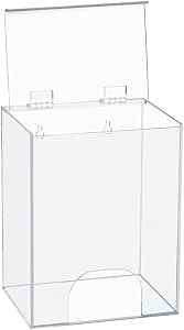 Inevibe Hairnet Dispenser and Glove Holder, Universal Acrylic Storage ...