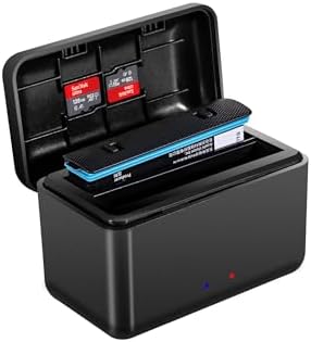 Amazon.com: Fast Battery Charger Hub for Insta360 X4, Quick Portable 2 ...