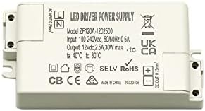 ZF120A-1202500 ZF120A-1205000 12VDC 30W 60W AC/DC Adapter LED Driver ...