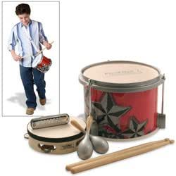Amazon.com: First Act FP770 Discovery 4 Piece Percussion Set in a Drum ...