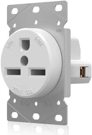 Amazon.com: Hubbell HBL9450A Straight Blade Device Receptacle, RTP ...