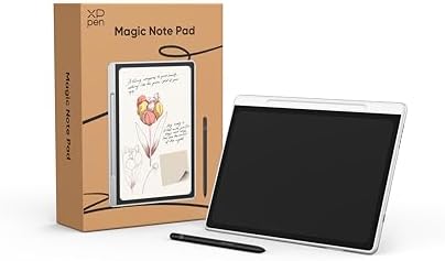 XPPen Magic Note Pad 10.95 Inch Digital Color Notepad, 16K Pressure ...