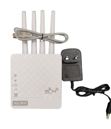 My WiFi 4G Mobile Sim Based Wi-Fi Router Nano SIM Card Slot Supported ...