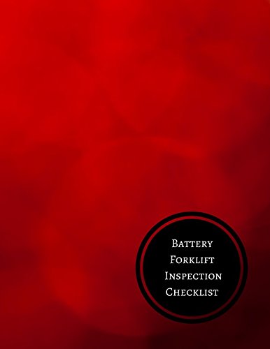 Buy Battery Forklift Inspection Checklist: Forklift Maintenance Log ...