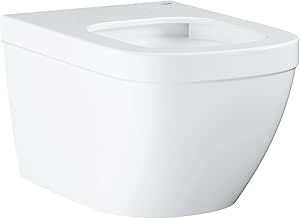 Grohe Euro Keramik 3932800H Wall-Mounted Deep Flush Toilet with ...