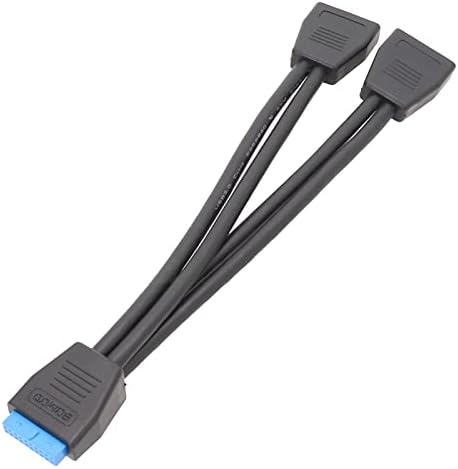 hero-s Câble d'extension USB 3.0 19/20 broches 1 à 2 Y Adaptateur d ...