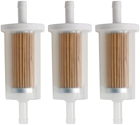 3X 695666 Fuel Filter Compatible with Briggs and Stratton 845125 691035 ...