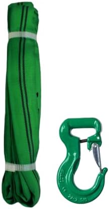 Rundschlinge 2 to 1,5 m NL mit Rundschlingenhaken 2 to Universalhaken I ...