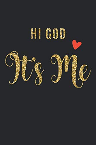 Amazon.com: Hi God It's Me: Prayer Journal for Writing Letters to God ...