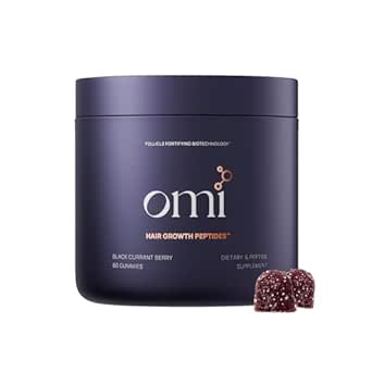 Amazon.com: OMI WELLBEAUTY Hair Growth Peptides Gummies, Doctor ...