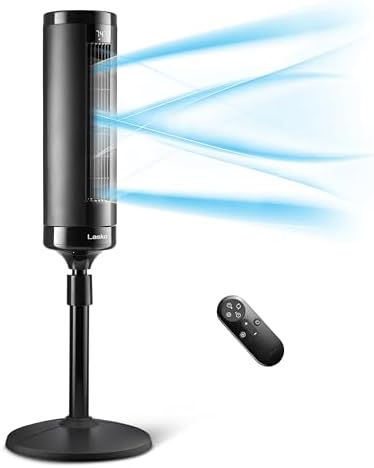 Amazon.com: Lasko Elevation 42”-54” Adjustable Height Pedestal Tower ...