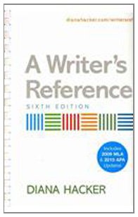 Buy A Writer's Reference 2010 / Research and Documentation in the ...