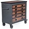 Amazon.com: DuraMax 36" 5 Drawer Rolling Tool Chest with Wood Top 68006 ...