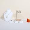Amazon.com: GemeShou brass earring display stands for selling, wooden ...