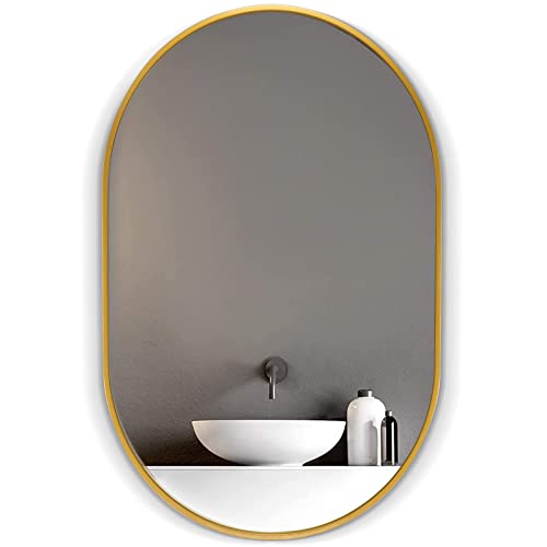 23 Oval Bathroom Mirrors to Bring in Some Magic to Your Home