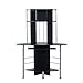 Amazon.com: HOMCOM Arch Tower Computer Desk Compact Modern Home Office ...