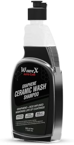 Wavex Foam Wash Car Shampoo Concentrate (1L) pH Neutral, Extreme Suds ...