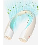 Amazon.com: Heelkl AI Neck Fan, 4 Speeds Adjustable Portable Personal ...