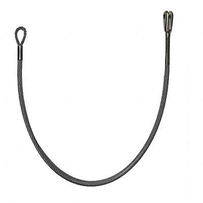 Loos CT-G64NAAE-1200 Cable Assembly, Galvanized, 3/16", Nylon Coated ...