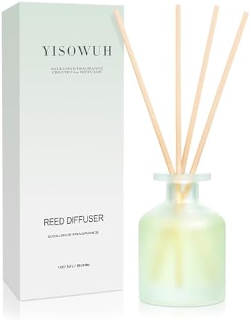 YISOWUH Reed Diffuser - Clean Linen 3.38oz (100ml)*1 Pack Essential Oil ...