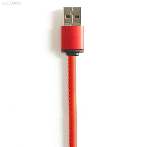 CB24 Red Cable Charge Data Thermal Data Charging Cable for Android Lead ...