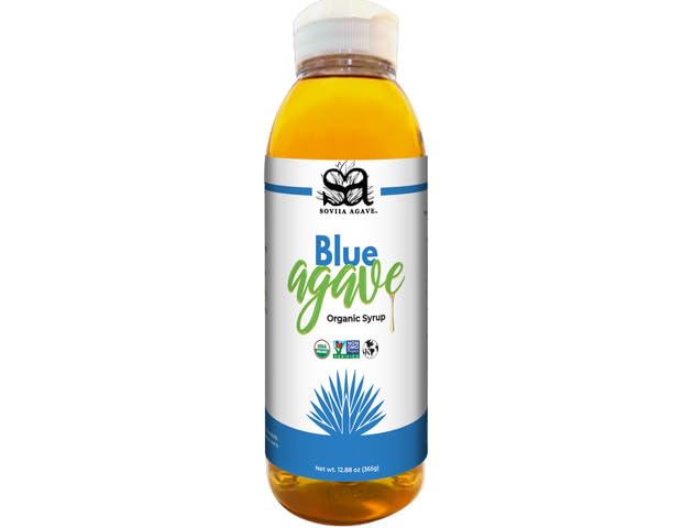 Amazon.com: Soviia Agave Soviia USDA Organic Agave Syrup (Vegan, Low ...