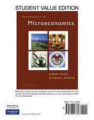 Foundations of Microeconomics, Student Value Edition 5th (fifth ...