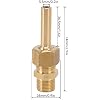 Amazon.com: Qiilu 4 PCS Direct Jet Fountain Nozzle Pure Copper Large ...