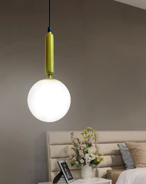 Buy BrightLyts 8 Watts Pendant Light, white, Diamond , Metal Online at ...