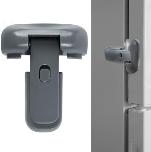 Amazon.com : Child Proof Fridge Lock with Adhesive, 1" Refrigerator ...