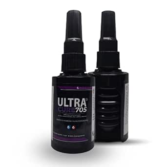 ULTRACURE® 705 50ml High Viscosity UV Adhesive for Gluing Acrylic, Glass and Metal, Transparent ...