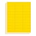 Amazon.com : L LIKED Fluorescent Yellow Labels, 1" X 2-5/8" Neon ...