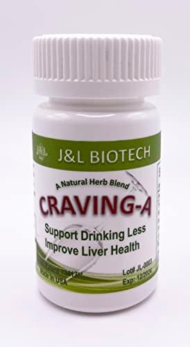 Amazon.com: CRAVING-A J&L Natural Supplement for Drinking Less and ...