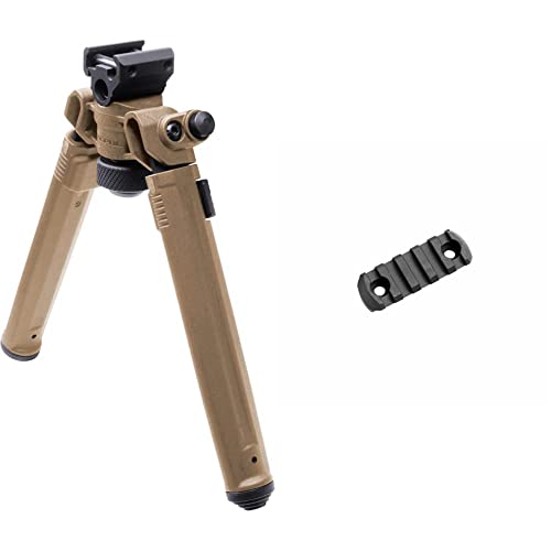 Magpul Rifle Bipod Gun Rest for Hunting and Shooting, 1913 Picatinny ...